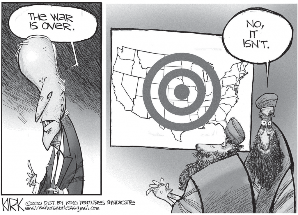 editorial cartoon