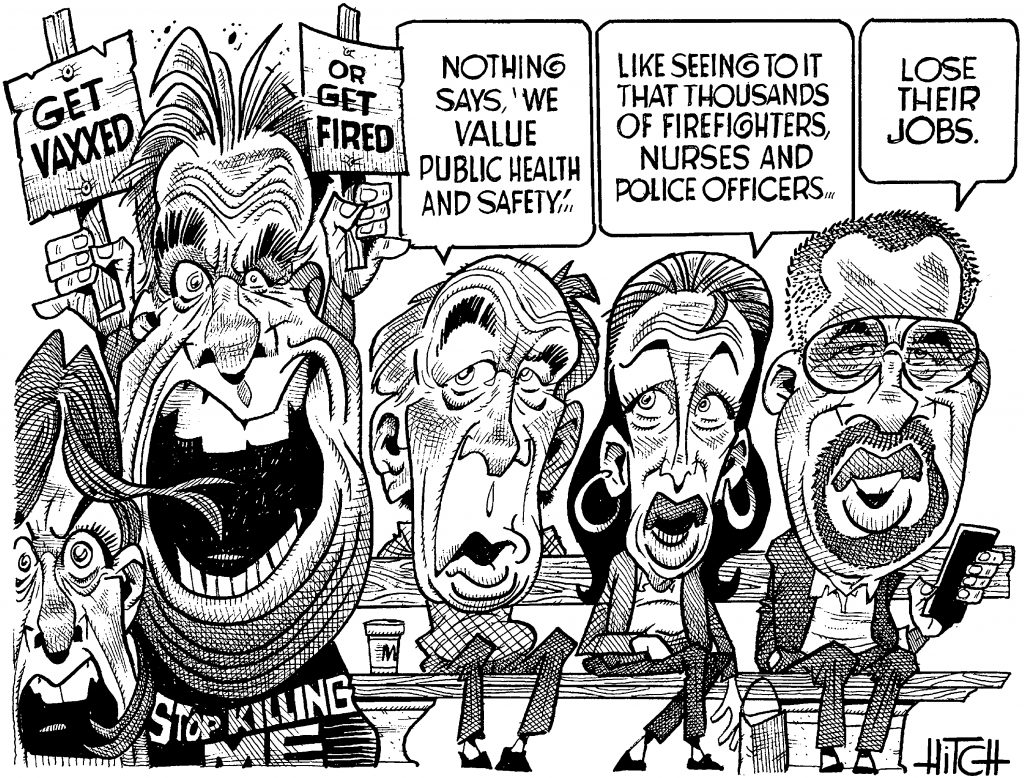 editorial cartoon