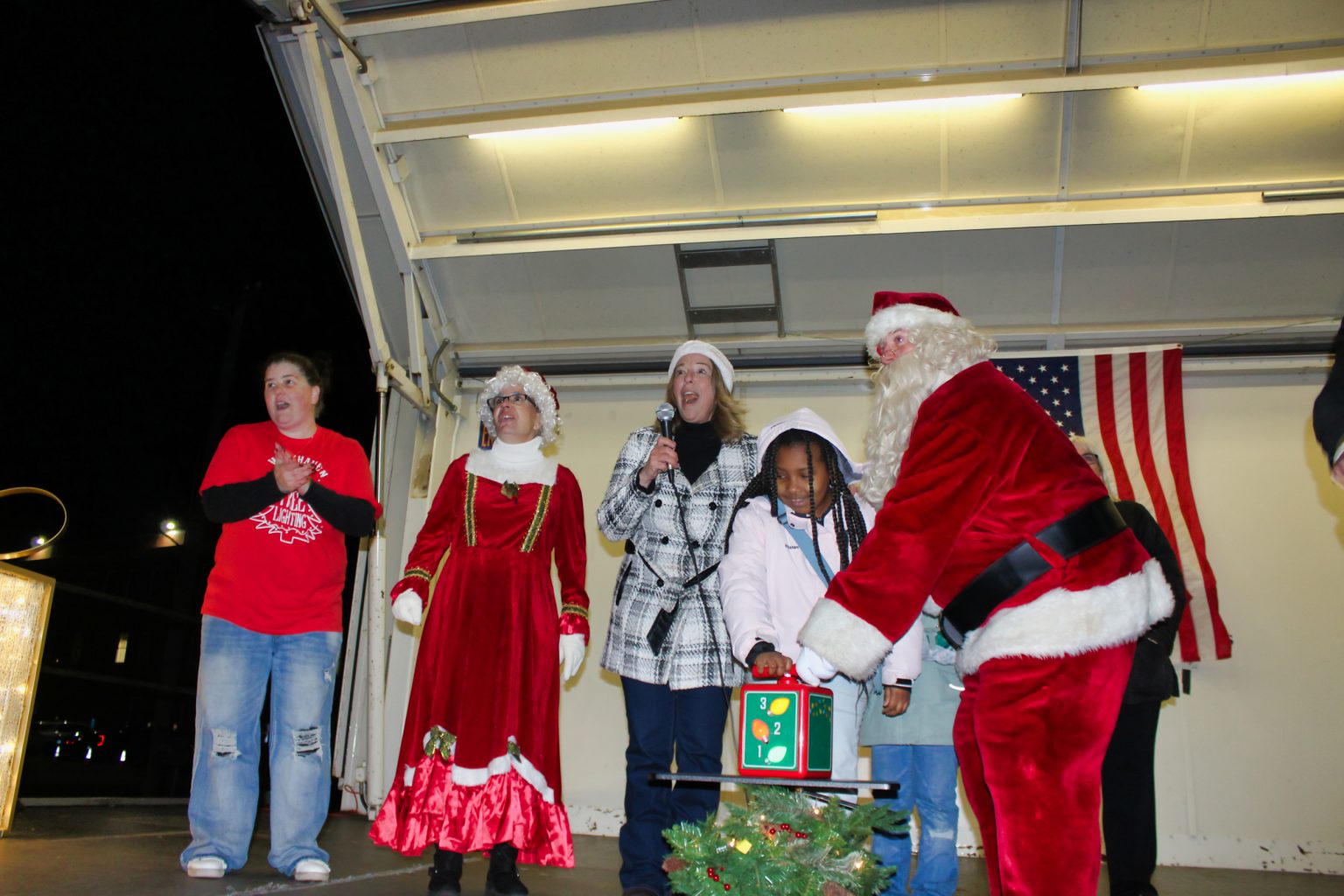 Tree lighting opens holiday season